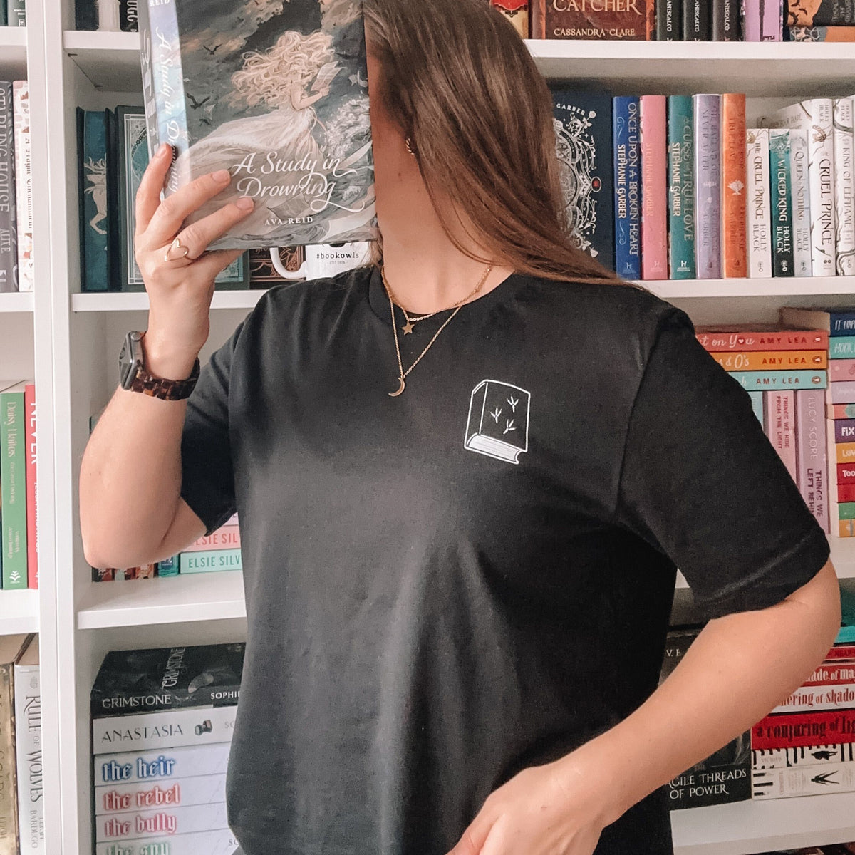 Book Print #bookowls Shirt – OwlCrate