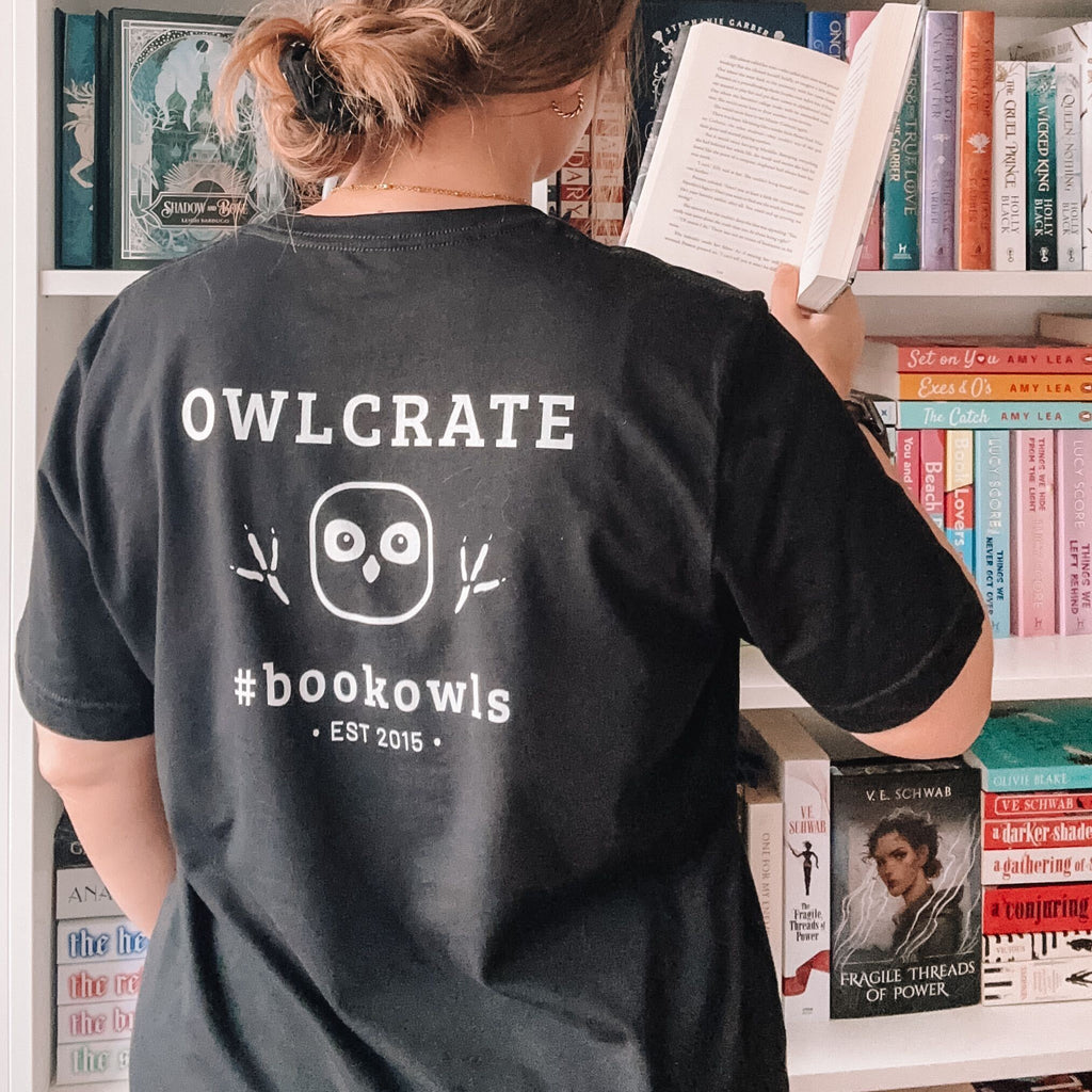 Book Print #bookowls Shirt - OwlCrate