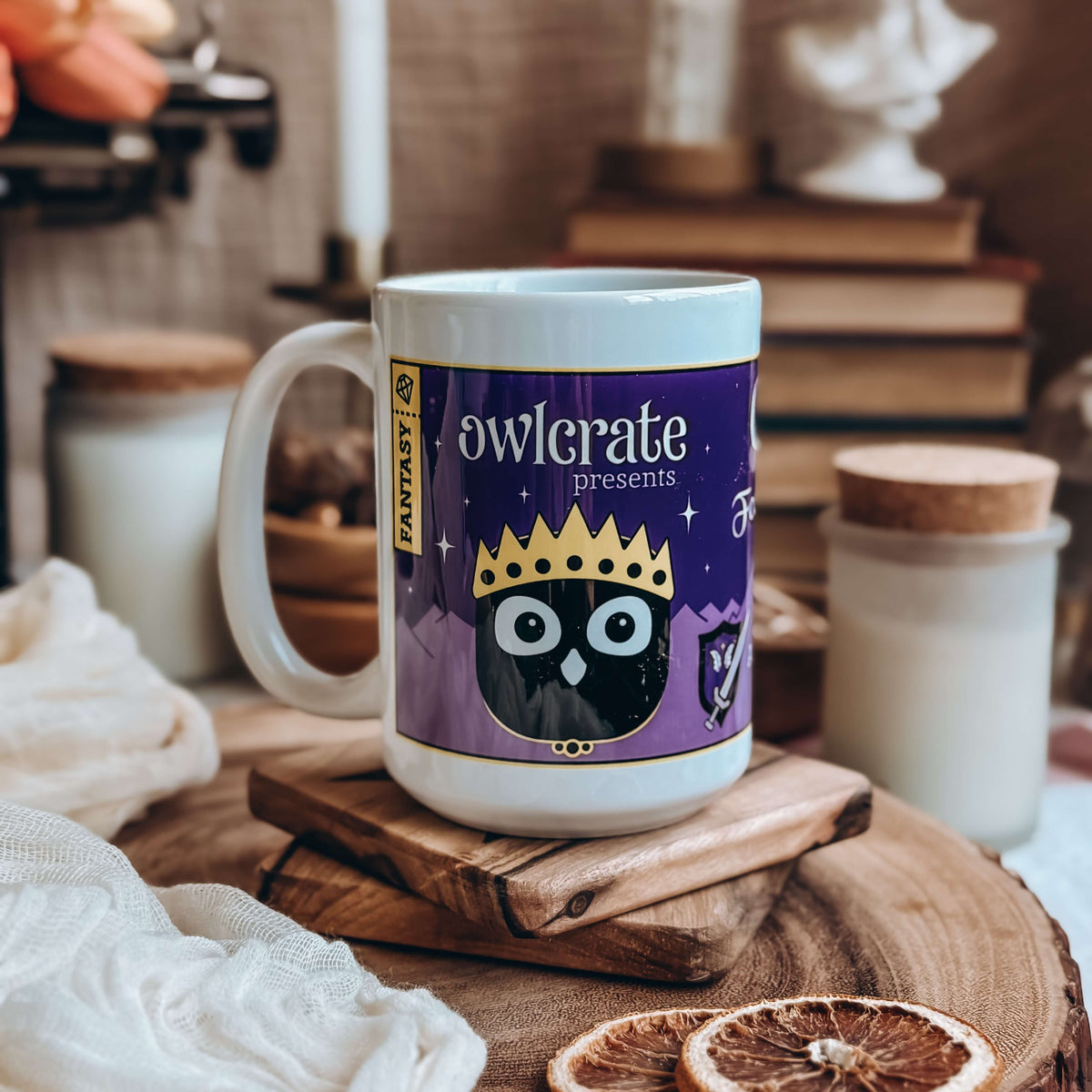 Fantasy Pulp Fictional Mug – OwlCrate