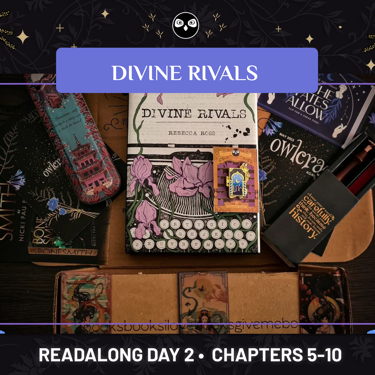 'Divine Rivals' Book Club Readalong Day 2! – OwlCrate