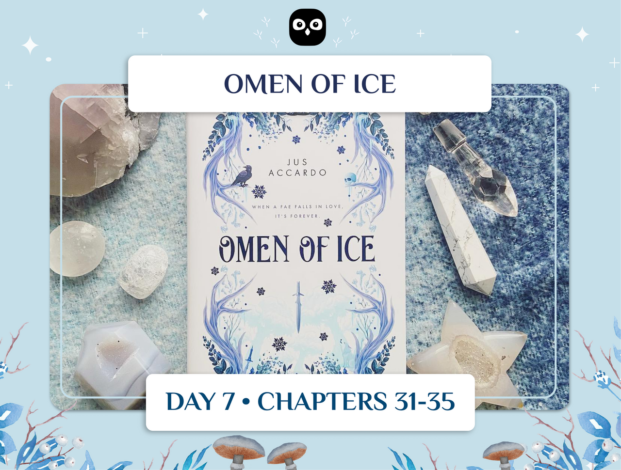 'Omen Of Ice' Book Club Readalong Day 7! - OwlCrate