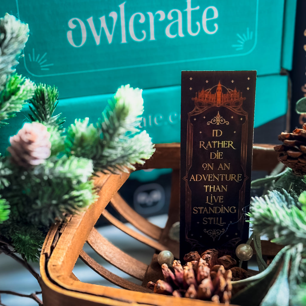 Adventure Wooden Bookmark - OwlCrate