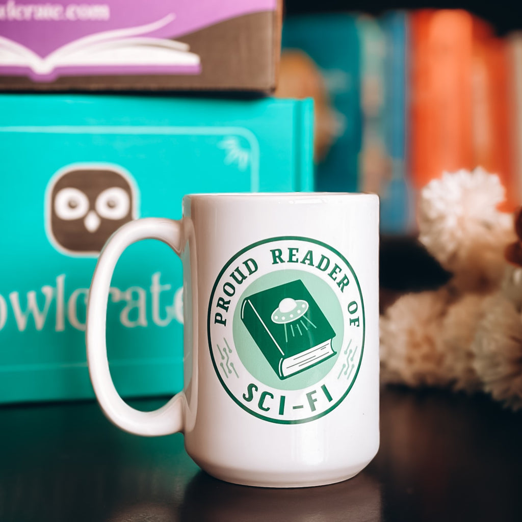 Sci-Fi Reader Mug - OwlCrate