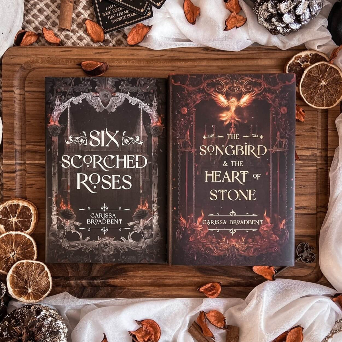 Six Scorched Roses and The Songbird & the Heart of Stone (Exclusive Ow ...