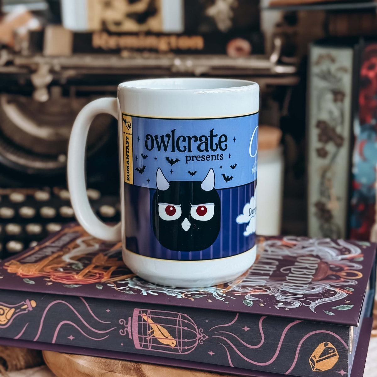 Romantasy Pulp Fictional Mug – OwlCrate